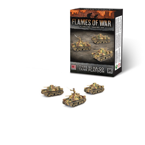 Type 95 Ha-Go Light Tank Platoon - Kick-Ass Mail Order