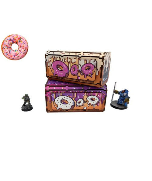 Imperial Donut WTC Containers (2) PREPAINTED - Kick-Ass Mail Order