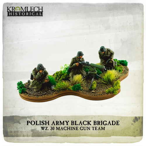 Polish Army Black Brigade wz. 30 Machine Gun team - KHWW2036 - Kick-Ass ...