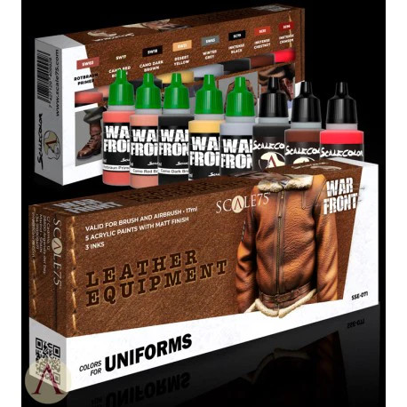 Scale75 - LEATHER EQUIPMENT- COLORS FOR UNIFORMS - Kick-Ass Mail Order
