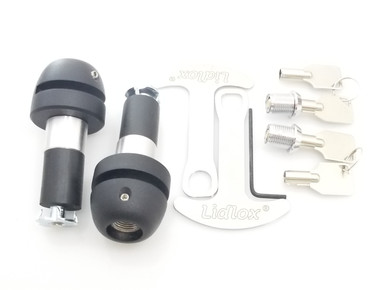 Lidlox Bar End Helmet Lock for 1 Inch Bars