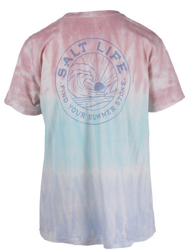 Salt Life Tee Sorbet Summer Stoke Tie Dye - Coastal Cottage