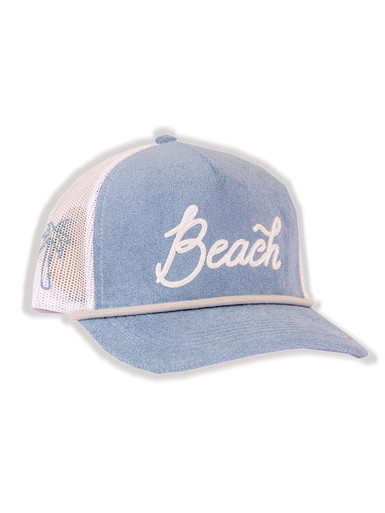 Embroidered Beach Hat