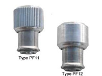 PF11-M4-0 - Panel Fastener, large knob, spring-loaded by ...