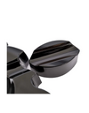 Elie Bleu Fire Horse Obsidian Ashtray — Black, 3 Cigars