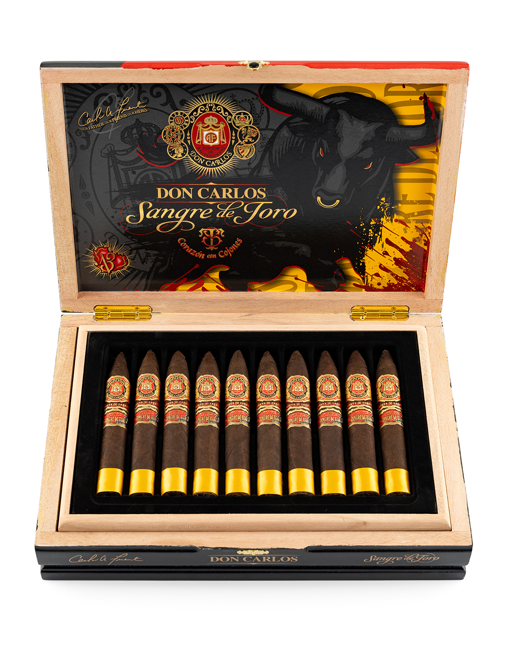Arturo Fuente Don Carlos Sangre de Toro Collection – Bold San Andrés ...