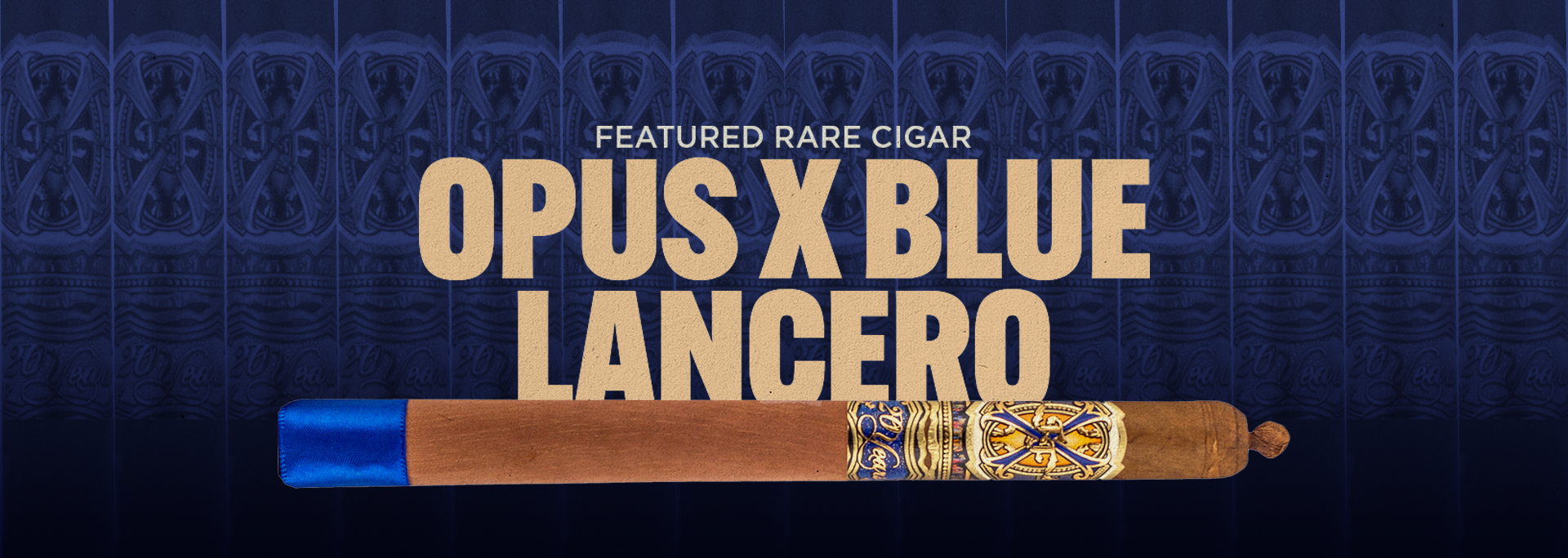 Finger on the Pulse of Rare: The Fuente Fuente Opus X Blue Lancero ...