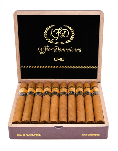 La Flor Dominicana LFD Oro No. 5 – Full-Bodied Dominican Cigar ...