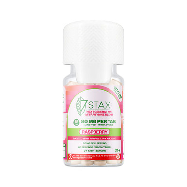 7 STAX 80MG Next Generation Kratom Nano Tech Mitragynine Blend 15CT ...