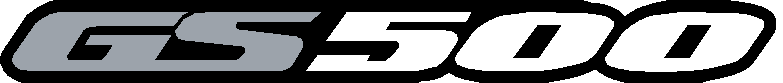 SUZUKI GS500 DECAL 200mm - Collideascope
