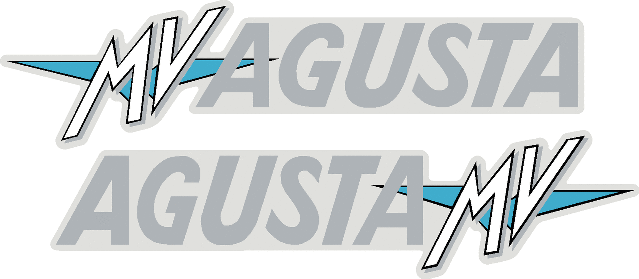 MV AGUSTA F3 TAIL DECAL STICKERS 130mm - Collideascope