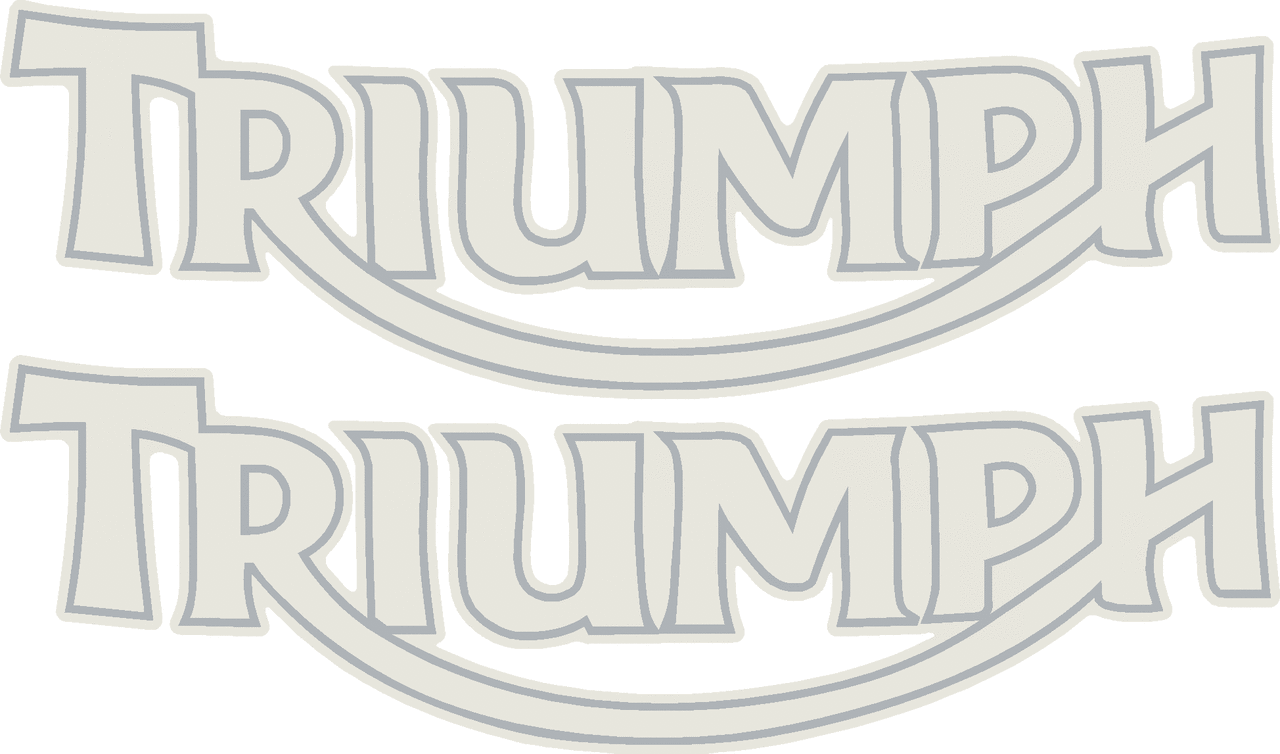 TRIUMPH BONNEVILLE TANK DECAL STICKERS - Collideascope