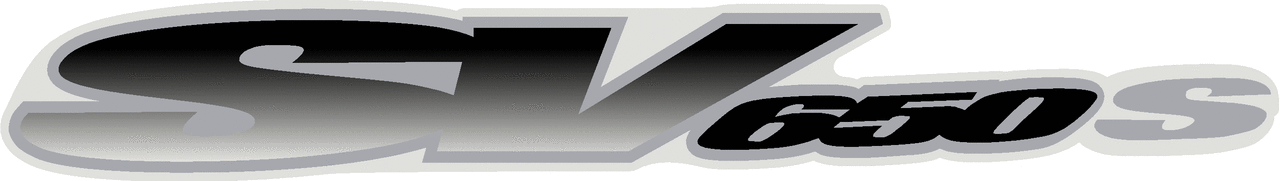 SUZUKI SV650S DECAL STICKER 225mm - Collideascope