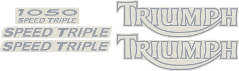 TRIUMPH SPEED TRIPLE 1050 DECAL SET - Collideascope