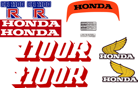 Honda cb 1100 RC decal set - Collideascope