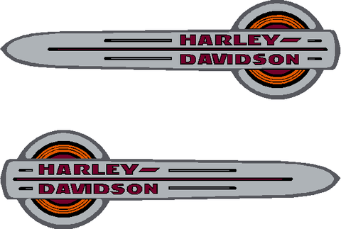 HARLEY DAVIDSON TANK DECAL STICKER 2002 HERITAGE SOFTAIL 13549-02 ...