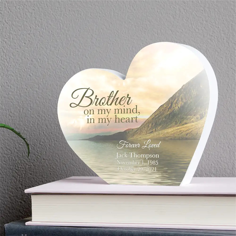 Brother Memorial Gift - My Dear Brother Plaque