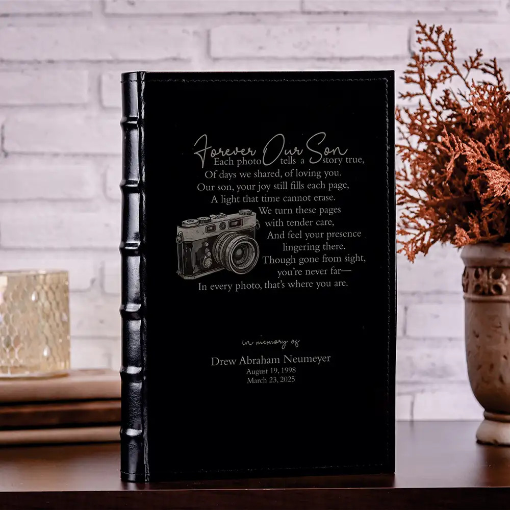 Personalized Memorial Photo Albums | Memorial Photo Books