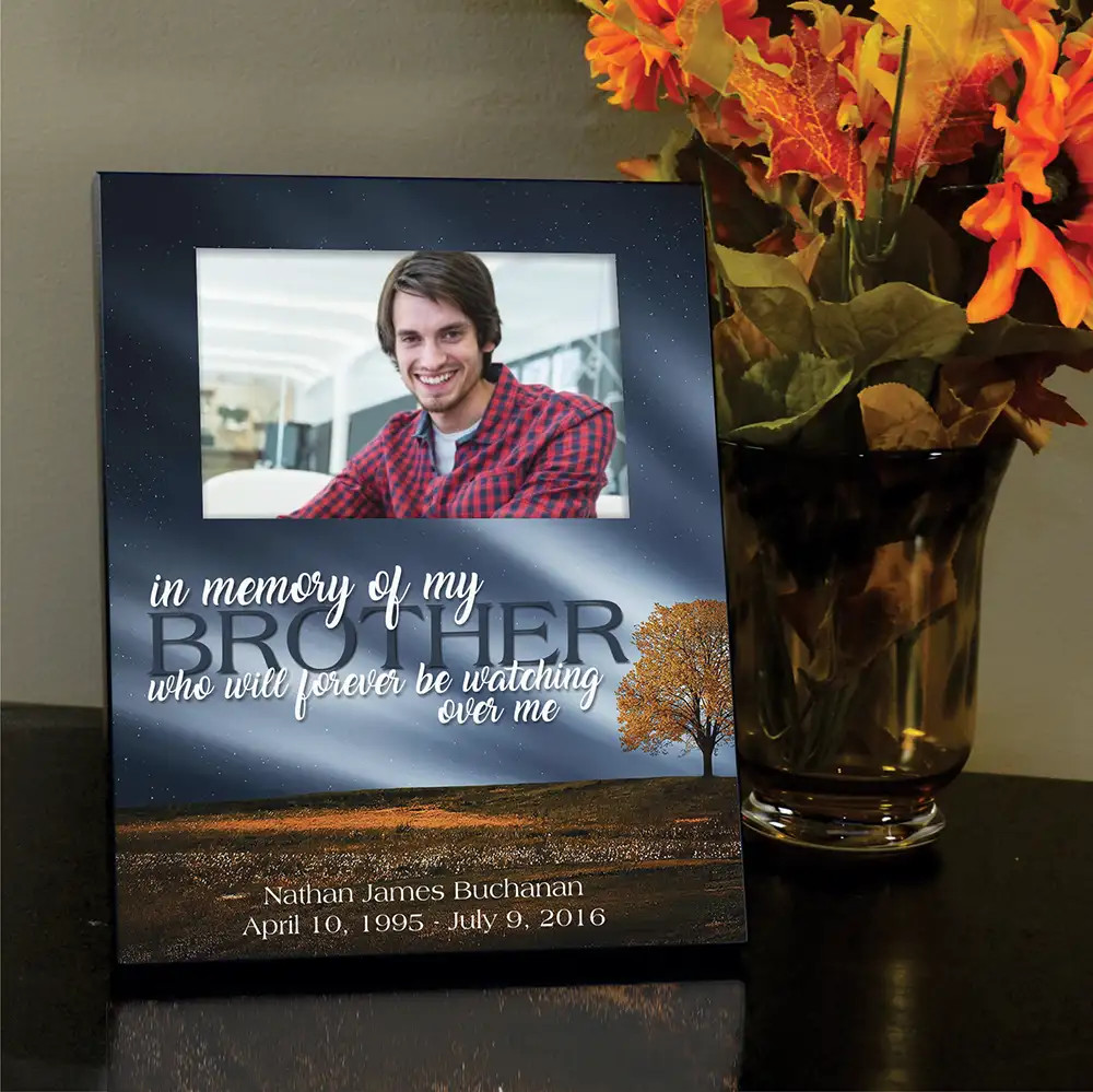 Brother Memory Box - Loss of Brother Sympathy Gift