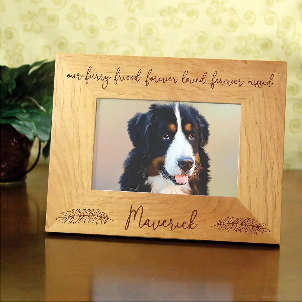 Dog Remembrance Picture Frame - Our Furry Friend Frame