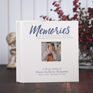 Memories Photo Album Personalized Keepsake
