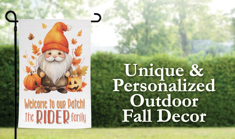 Unique & Personalized Outdoor Fall Decor - Remember Me Gifts