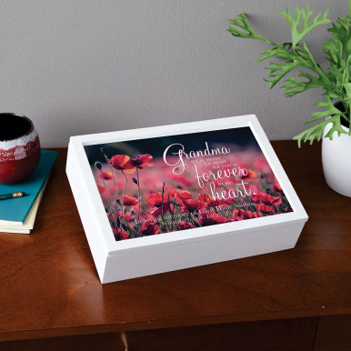 Grandma In My Heart Box - Perfect Grandma Remembrance Gift