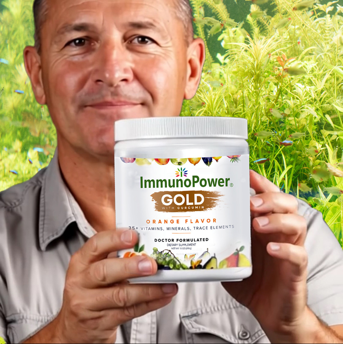 ImmunoPower® Gold | 35+ Nutrients | 2000% Enhanced Absorption | Dr. Quillin