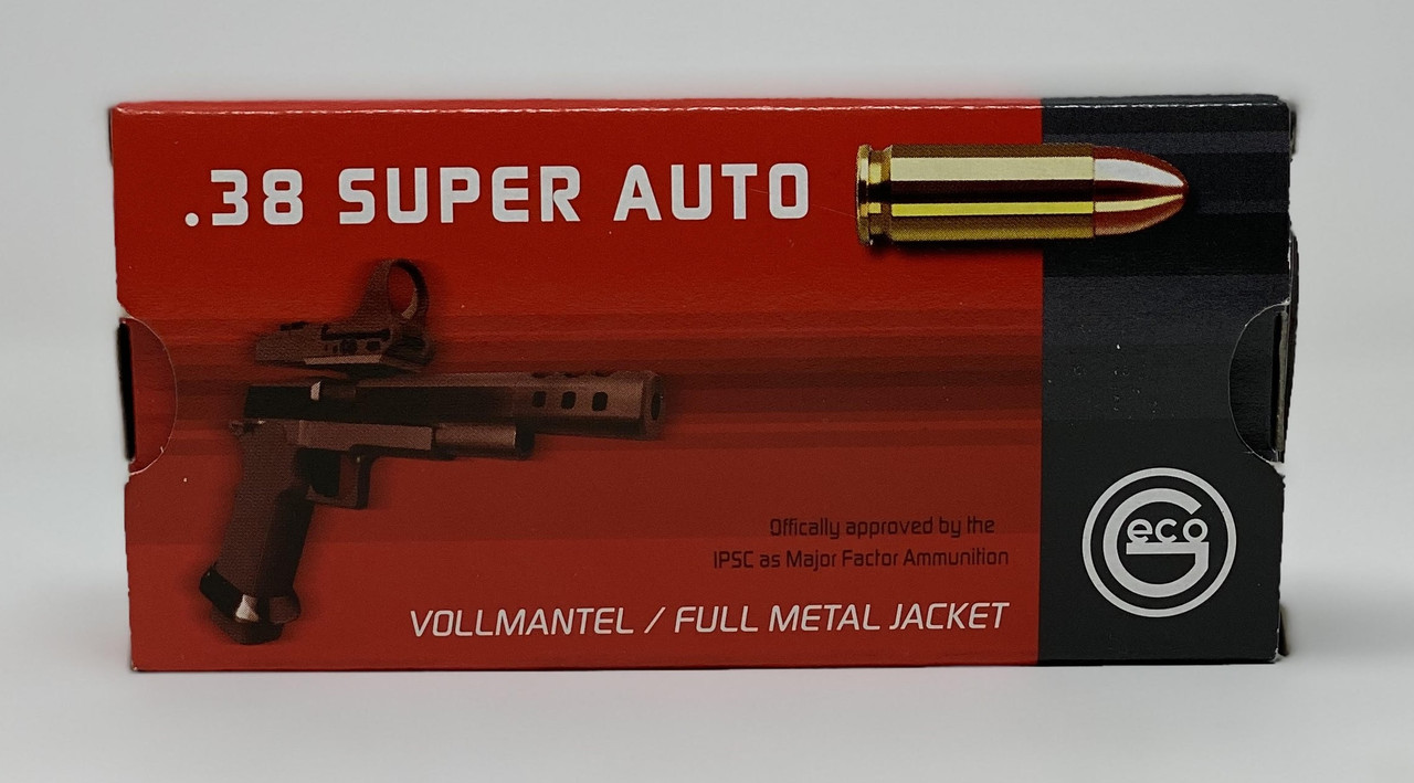 Armscor 38 Super Auto 125 gr FMJ 50 per box