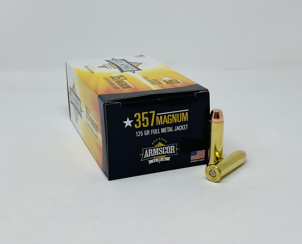 Armscor 38 Super Rimless Ammunition ARM500308 125 Grain Full Metal ...