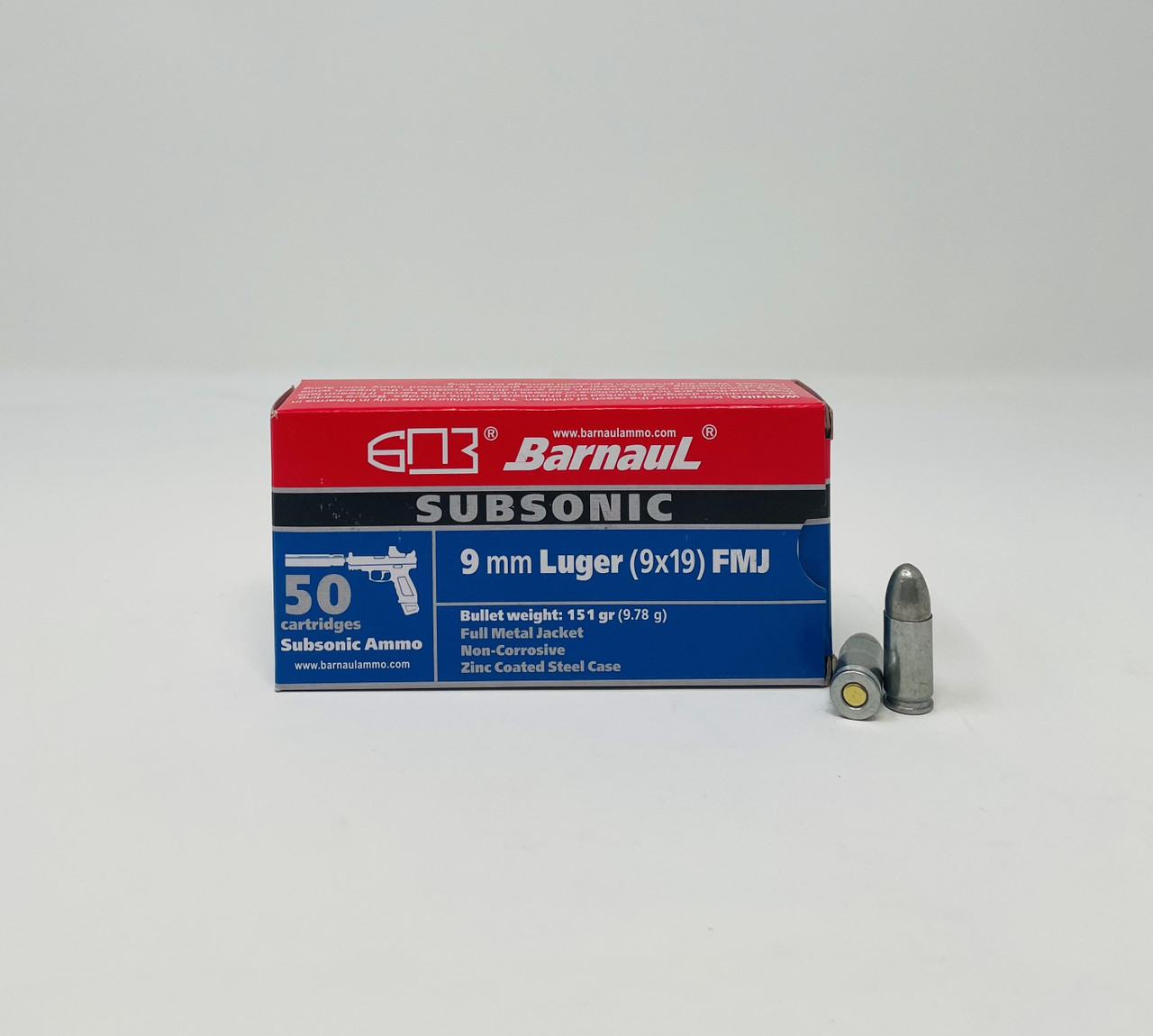 Defender 12.7x42mm (50 Beowulf) Ammunition DEF50BWFN 350 Grain Flat ...