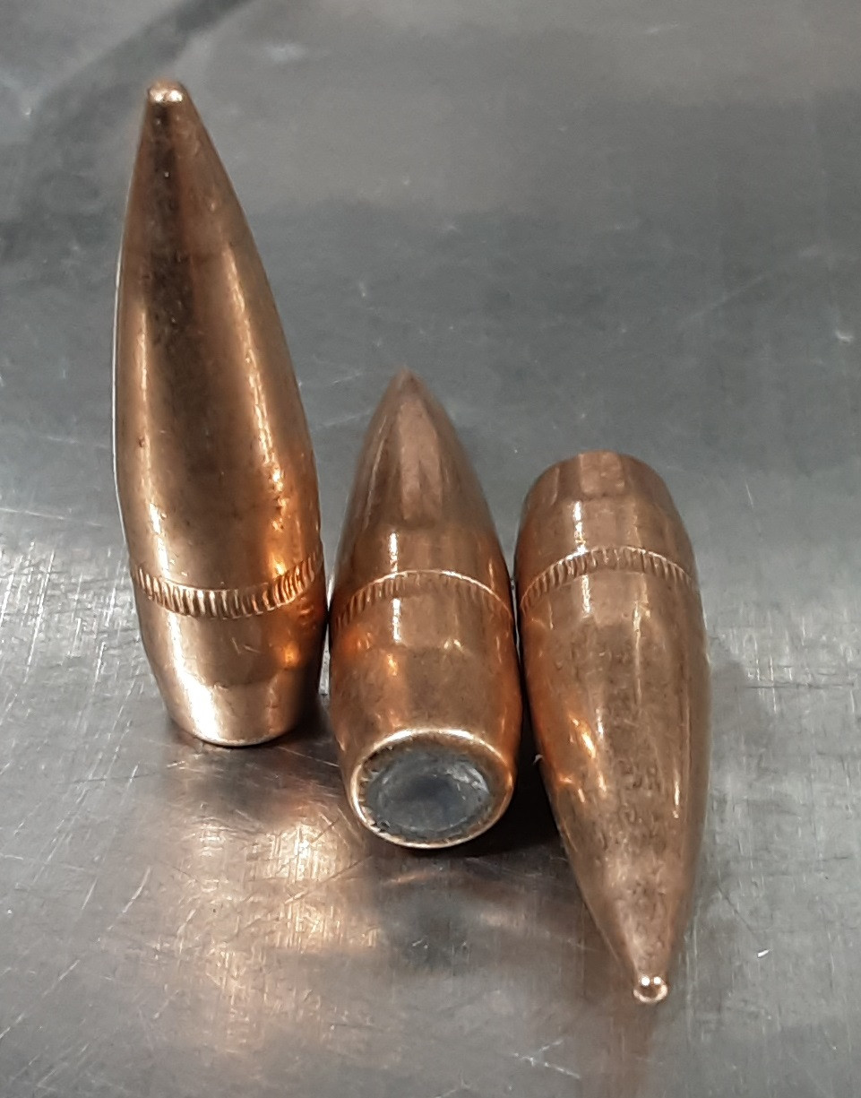 30 Caliber 147 Grain Full Metal Jacket Boat Tail Projectile 308FMJPROJ ...