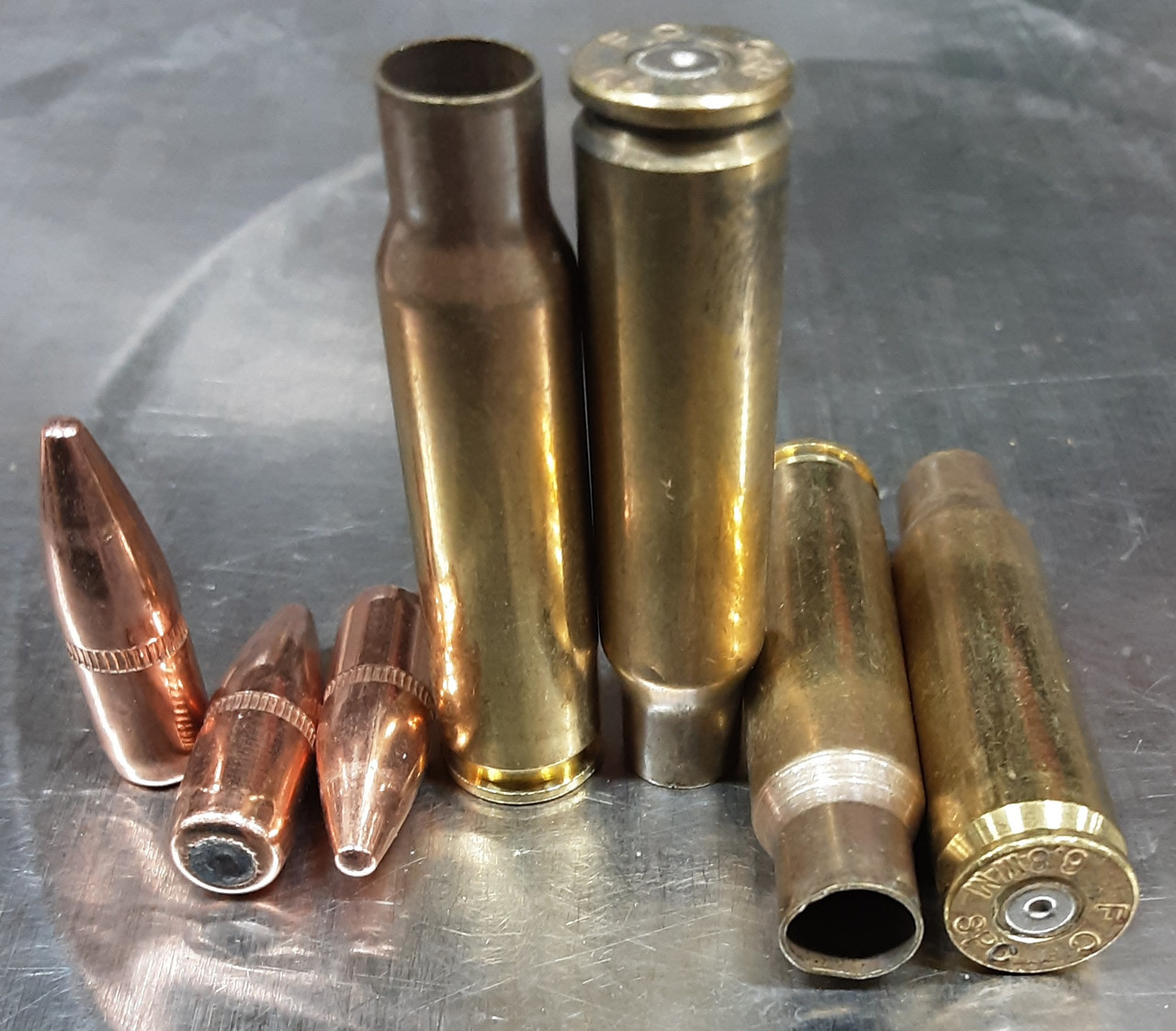 270 Caliber (.277") Projectile 115 Grain Full Metal Jacket Boat Tail ...