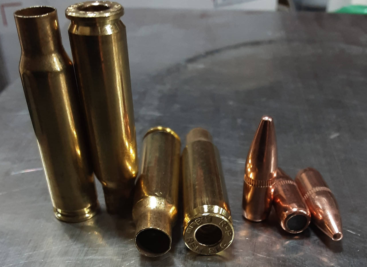 270 Caliber (.277") Projectile 115 Grain Full Metal Jacket Boat Tail ...