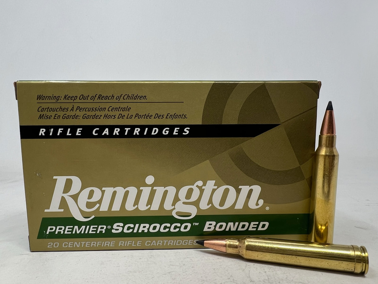 Remington 300 Rem Ultra Mag (RUM) Ammunition Premier Scirocco Bonded ...