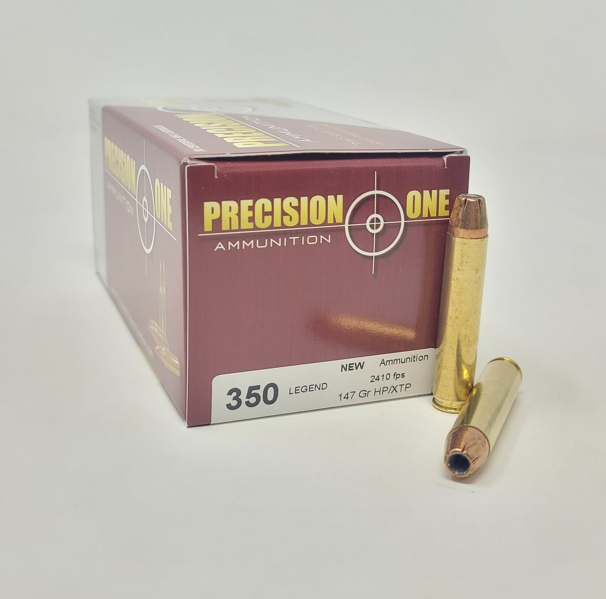 Precision One 350 Legend Ammunition PONE1591 147 Grain XTP Hollow Point ...
