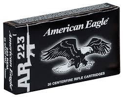 Federal 223 Remington Tactical T223A Hi-Shok 55 gr SP 20 per box
