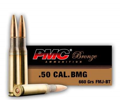 Federal 50 BMG Ammunition LAKEXMA557 M33/M17 4:1 Ball and Tracer Linked ...