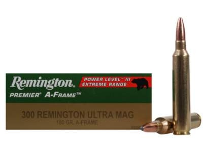 Remington 300 RUM Ammunition RS300UM2 200 Grain A-Frame Jacketed Soft ...