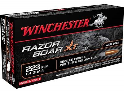 Winchester 223 WSSM Ammunition X223WSS1 64 Grain Jacketed Soft Power ...