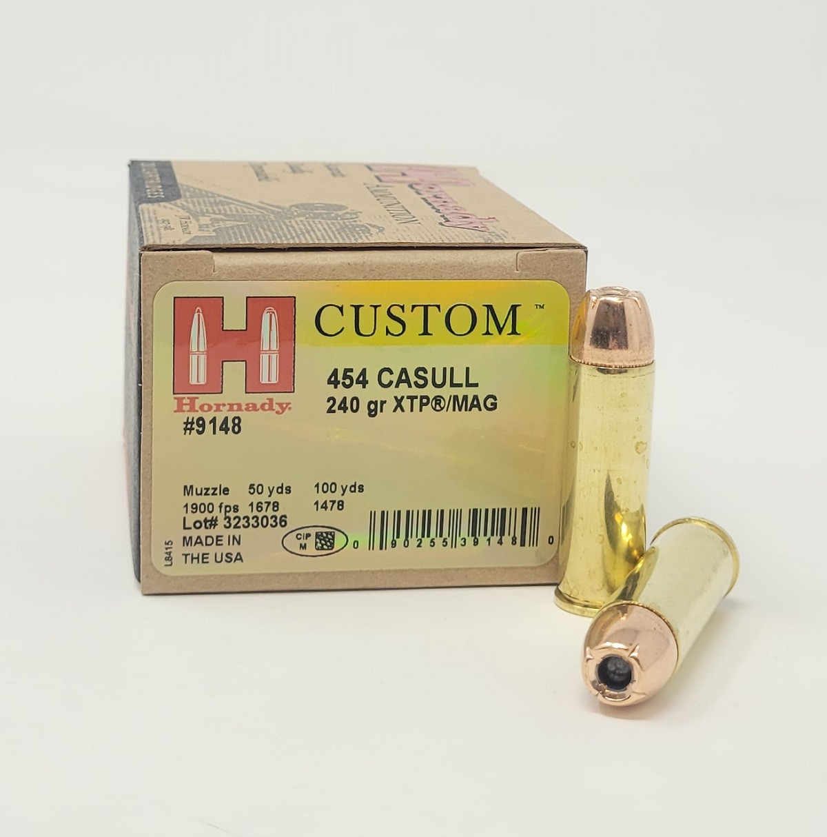 Precision One 460 S&W Magnum Ammunition 240 Grain Jacketed Hollow Point ...
