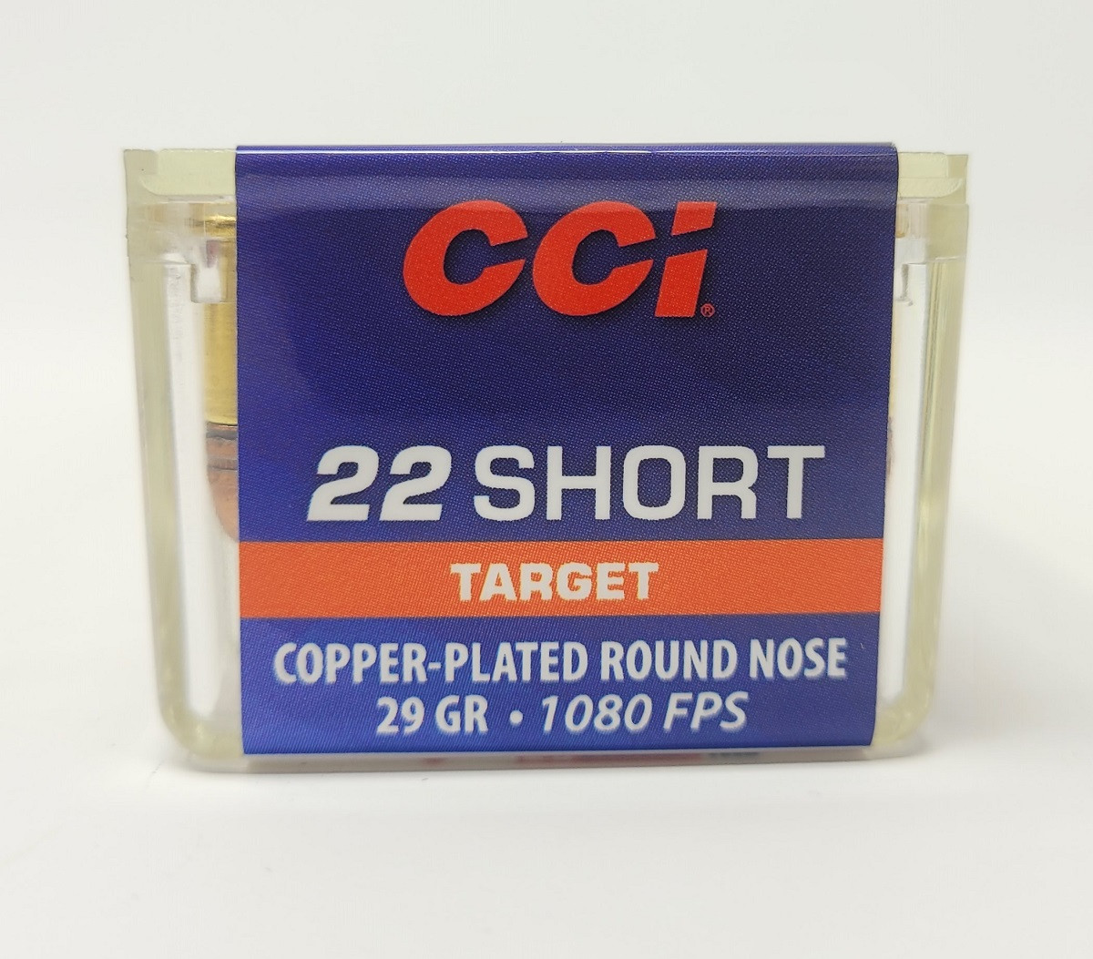 CCI Mini-Mag 22 LR Ammunition 0030 Copper-Plated Round Nose 40 Grain ...