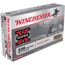Winchester 375 Win Ammunition Super-x X375W 200 Grain Power-Point 20 rounds