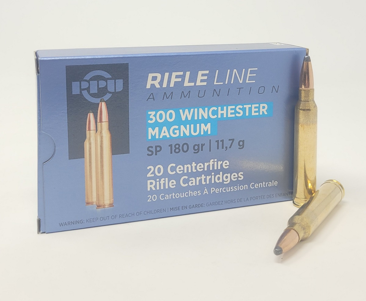 Prvi PPU 300 Win Mag Ammunition PP3001 150 Grain Soft Point 20 Rounds