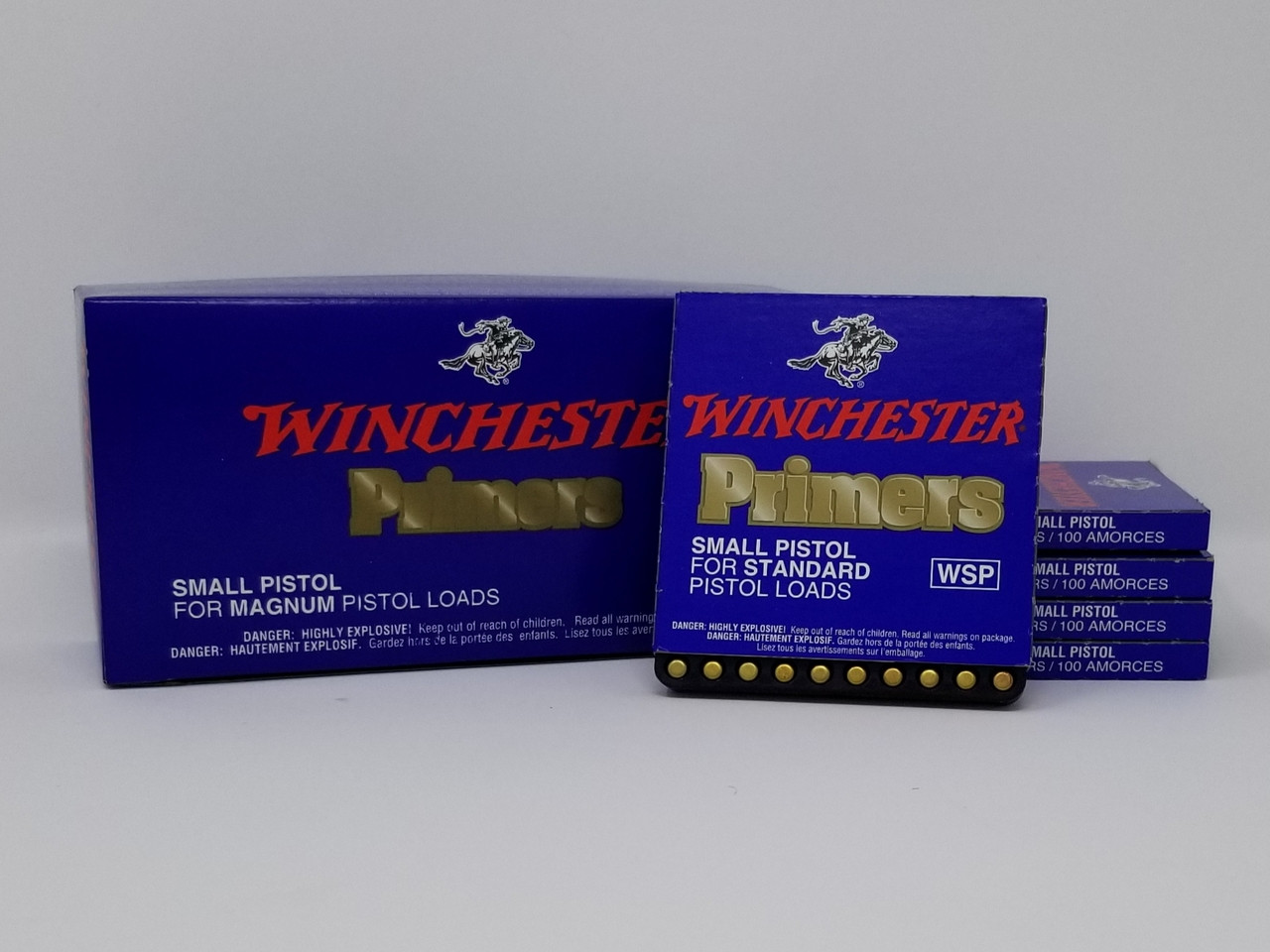 Winchester Primers #1-1/2 - 108 Small Regular Pistol WSP 1000 Count
