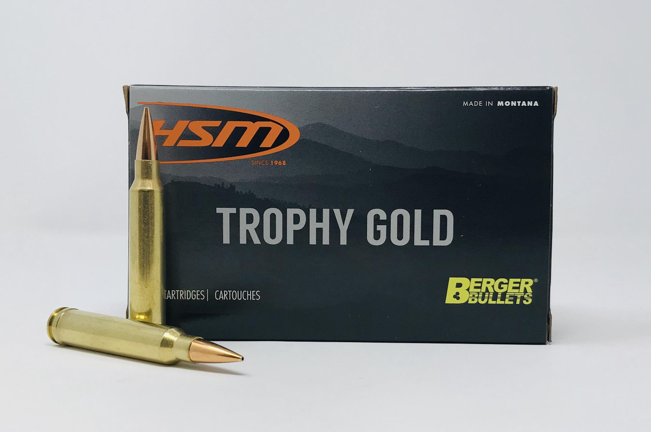 HSM 300 Win Mag Ammunition 300WM185VLD 185 Grain Match Hunting VLD 20 ...