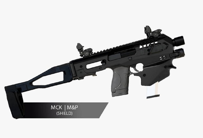 CAA MCKSHIELD Micro Conversion Kit Smith & Wesson 9mm/40 Cal M&P Shield BLK