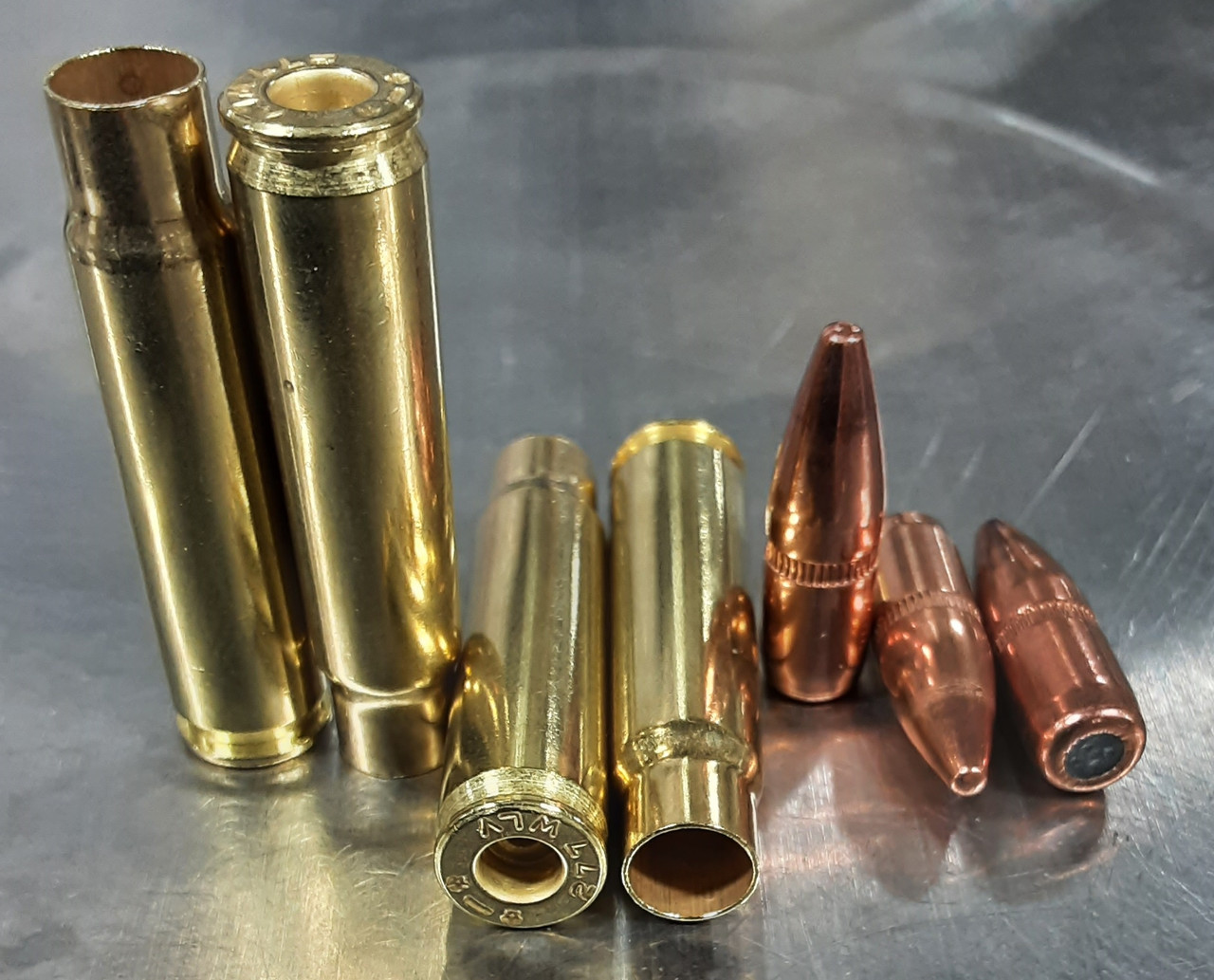 Starline .277 Wolverine New Brass Unprimed With 115 Grain Full Metal ...