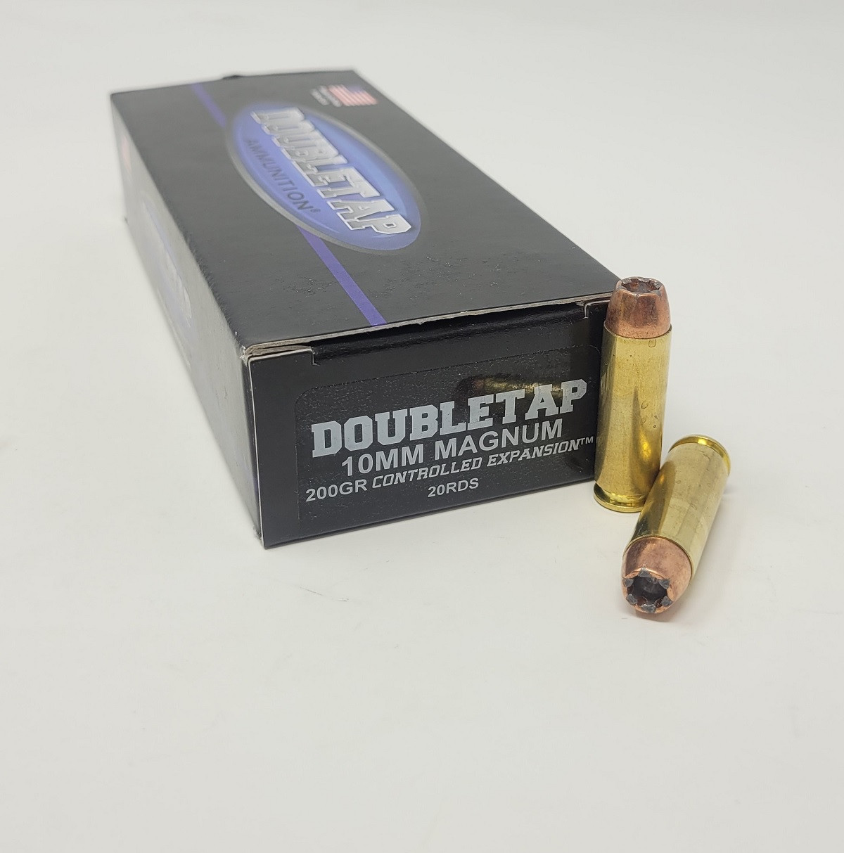 DoubleTap 10mm Magnum Ammunition 10MA200CE20 200 Grain Controlled ...