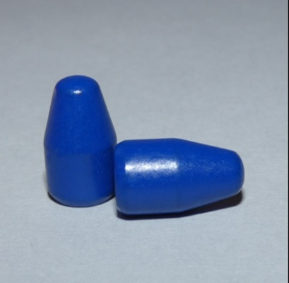 The Blue Bullets 9mm (.355 Dia) Reloading Bullets BB9125TC 125 Grain ...
